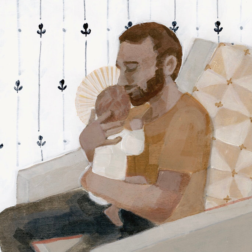 'Father' Print + Canvas – The Color Amber